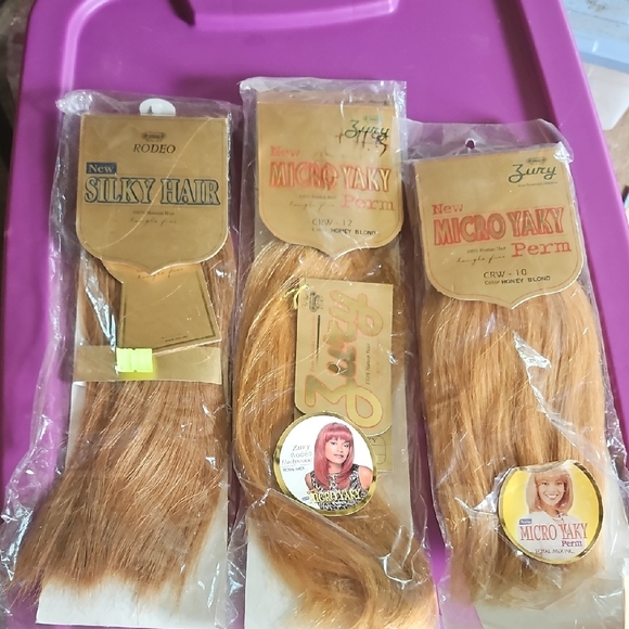 new micro yaky | Hair | Silky Hair And Micro Yaky Perm Golden Blonde ...